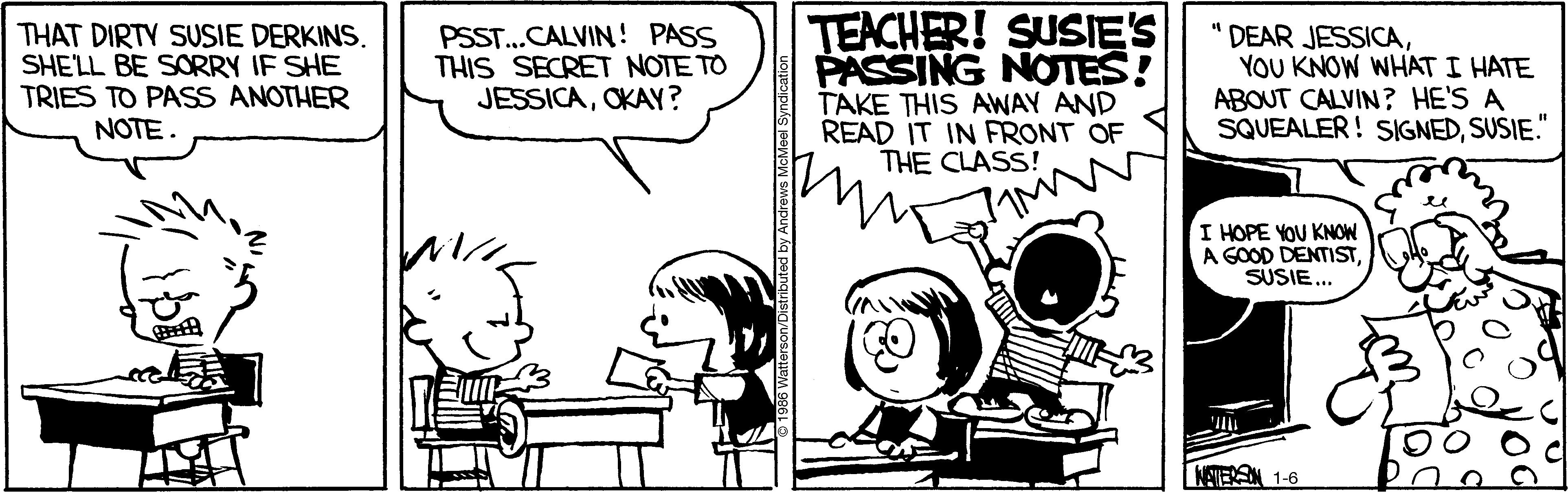 Calvin and Hobbes by Bill Watterson