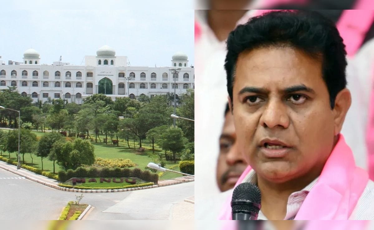 'Haven't learnt': KTR to Congress on land notice to Hyderabad University