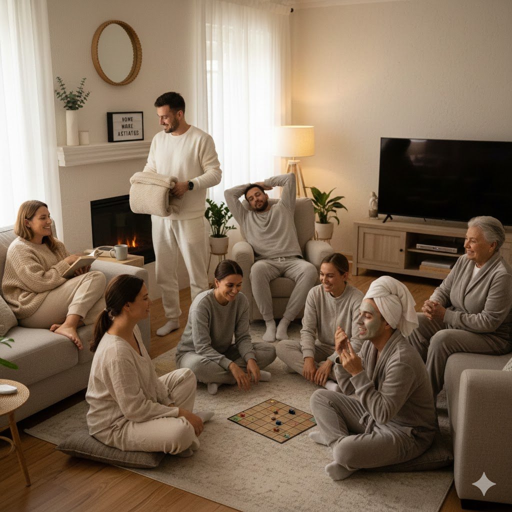 People who change into comfy clothes the moment they get home usually ...