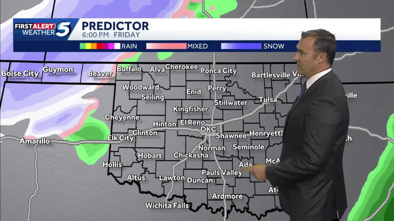 Timeline: Severe storms bring risk of hail, 60 mph winds to Oklahoma ...