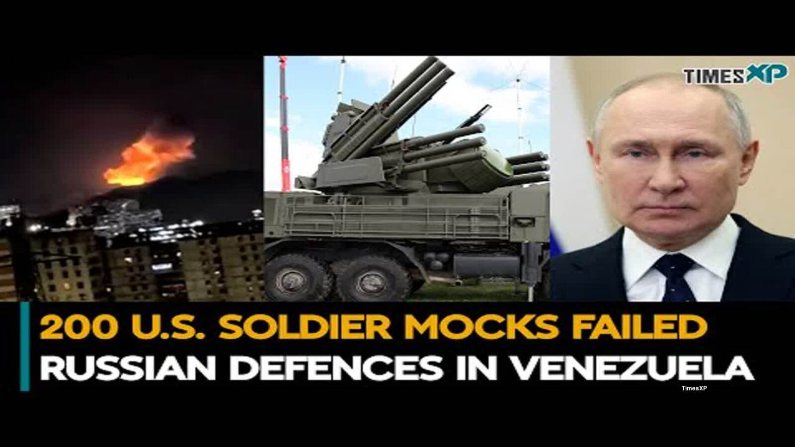 200 U.S. Soldier Mocks Failed Russian Defences In Venezuela| U.S ...