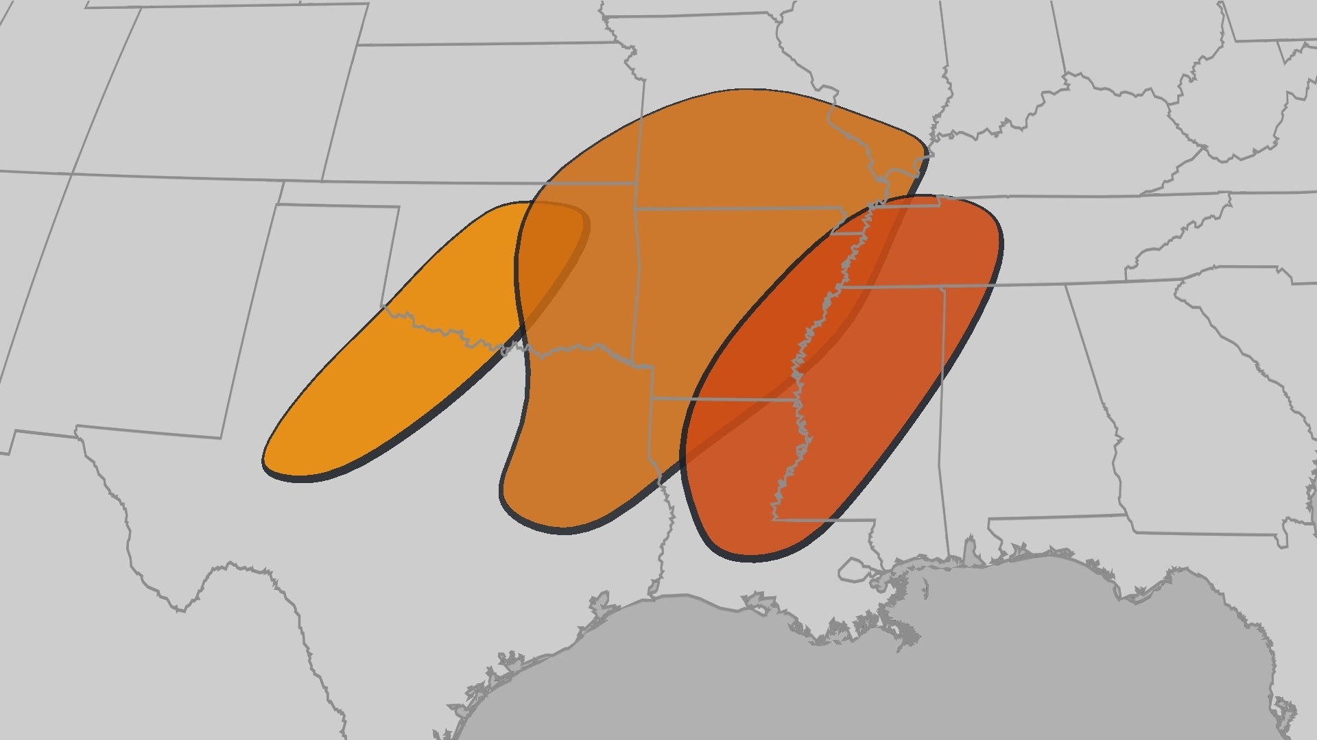Active weather pattern to bring severe storms to Deep South