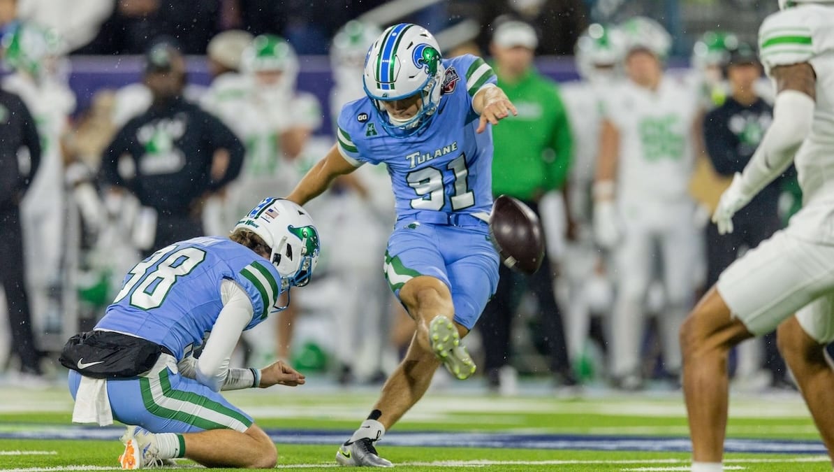 Tulane transfer kicker Patrick Durkin signs with Florida Gators