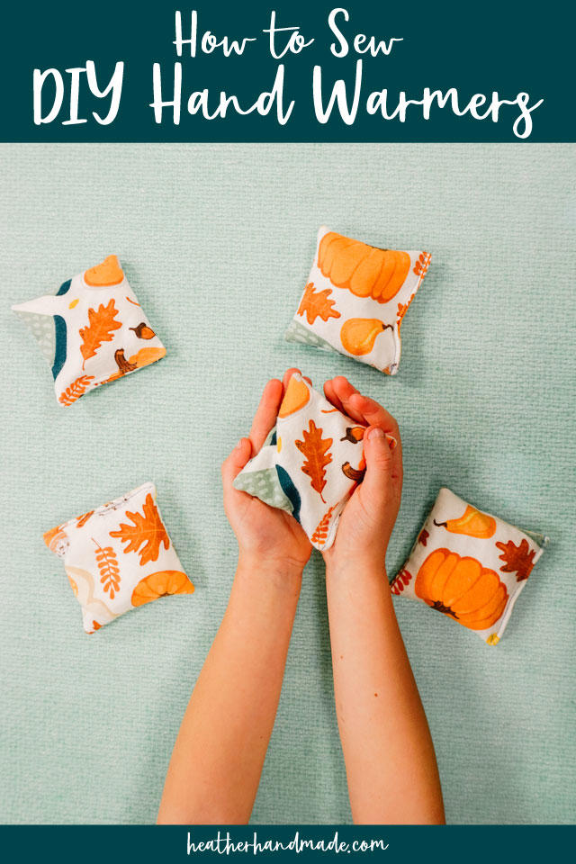 How to sew DIY reusable hand warmers