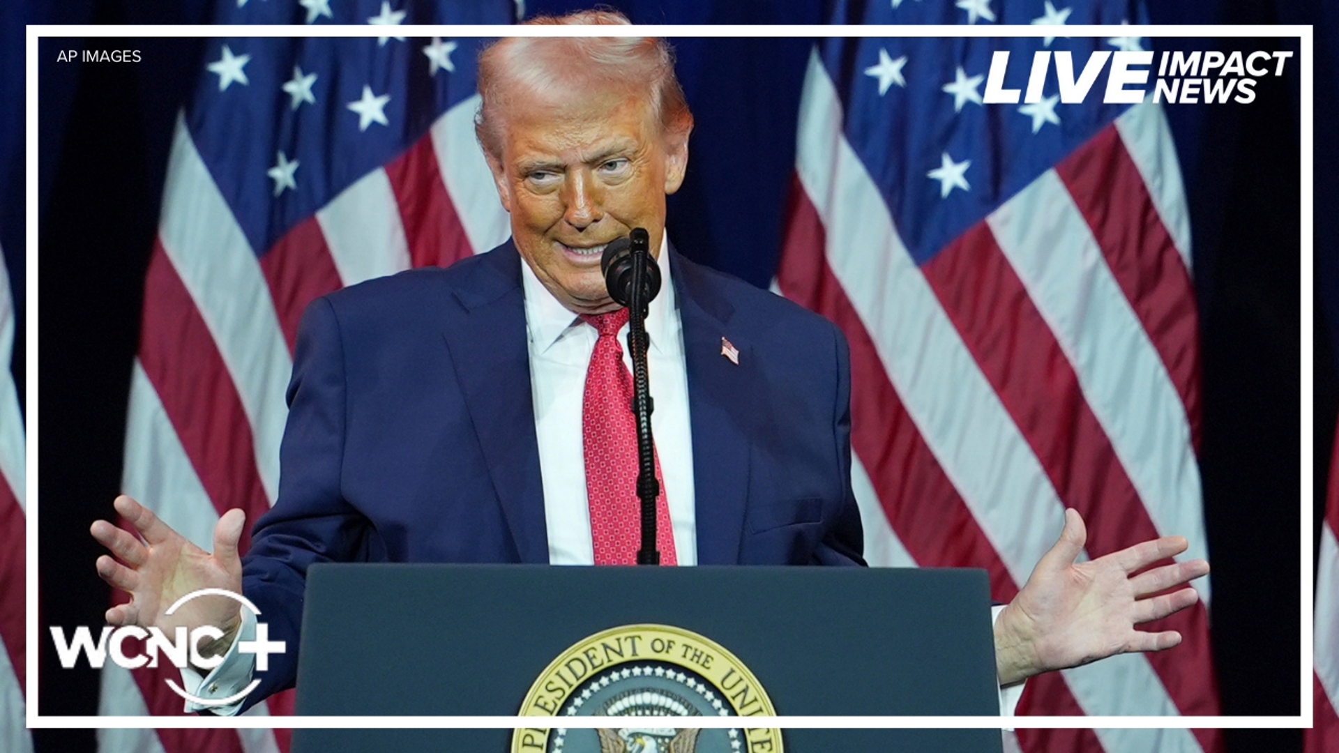 President Trump speaks at GOP retreat