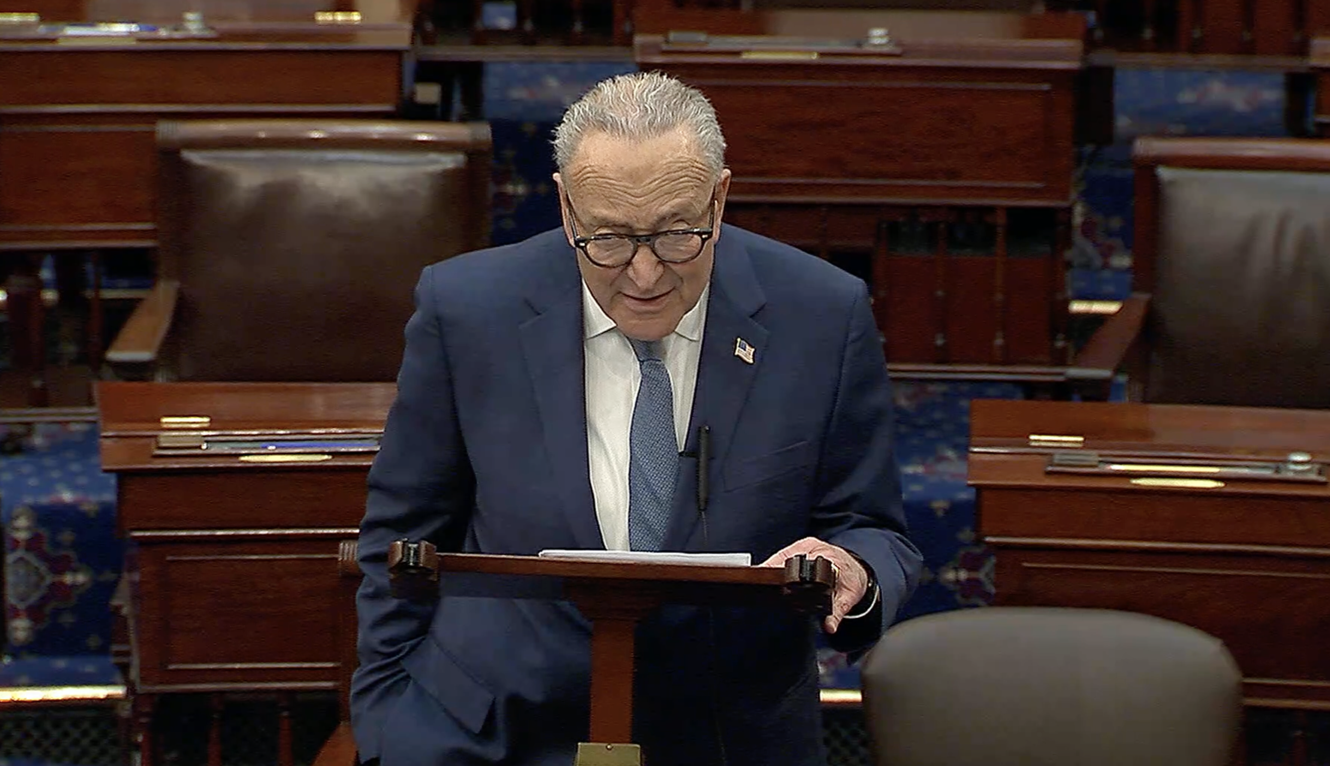 'How does any of this put America first?': Chuck Schumer goes scorched ...