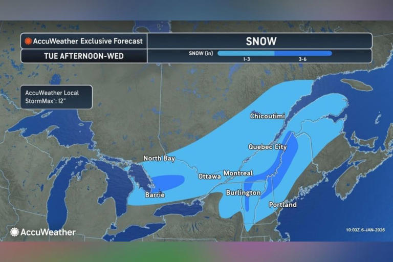 Map shows states facing storms this week as travel warnings issued