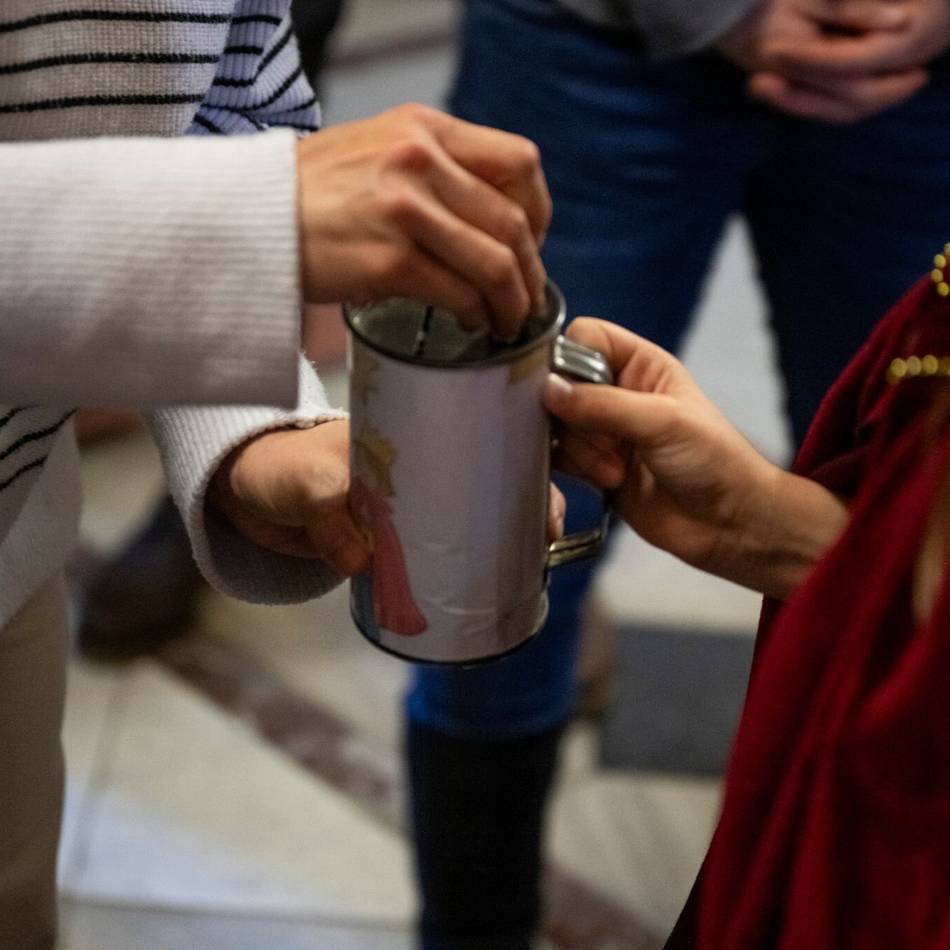 Sternsinger aus Düsseldorf besuchen den NRW-Landtag