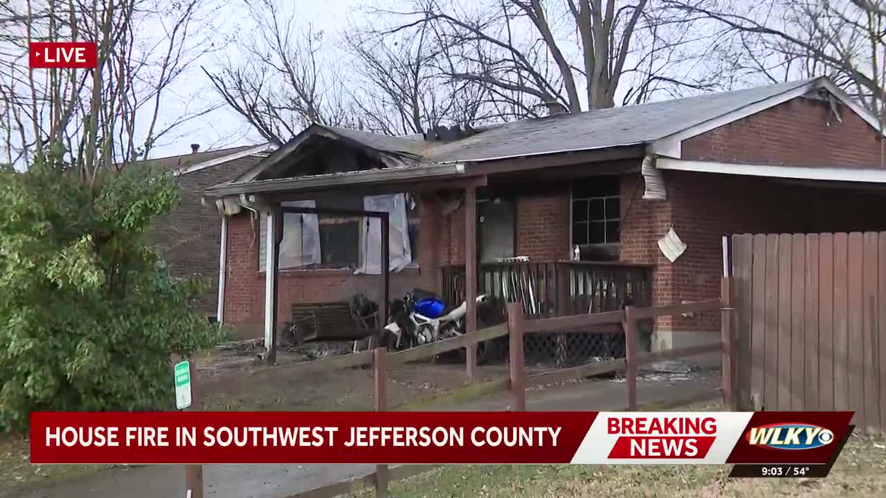 House catches fire in southwest Jefferson County