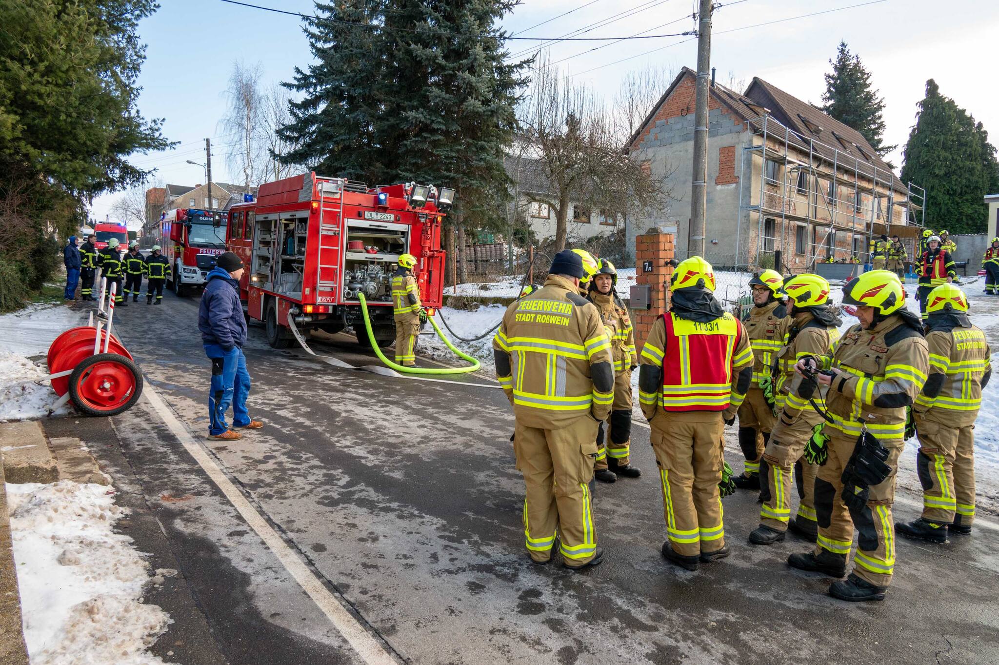 Roßwein: Polizei ermittelt nach tödlicher Explosion in Wohnhaus
