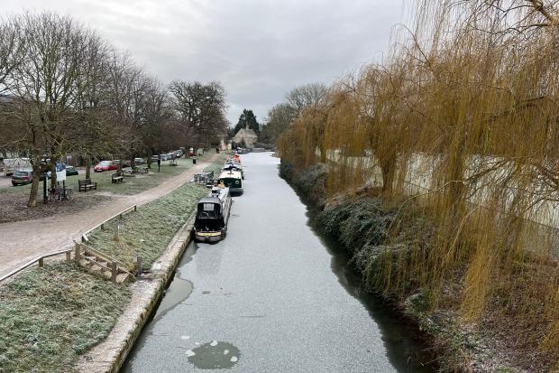 Canal and River Trust issues warning as waterways freeze over
