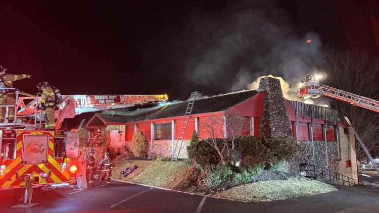 Red Horse Steakhouse catches fire in Frederick