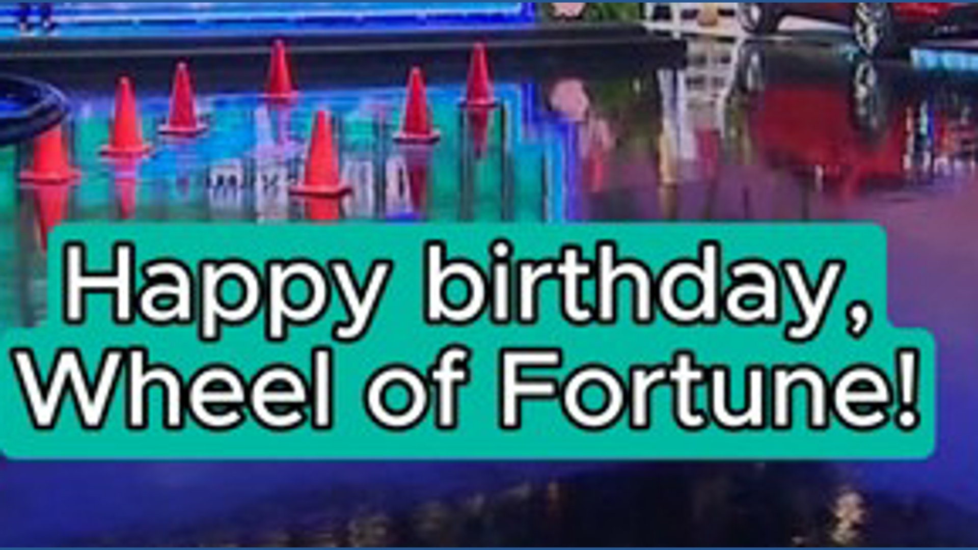 Happy birthday, Wheel of Fortune! The iconic game show turns 51.
