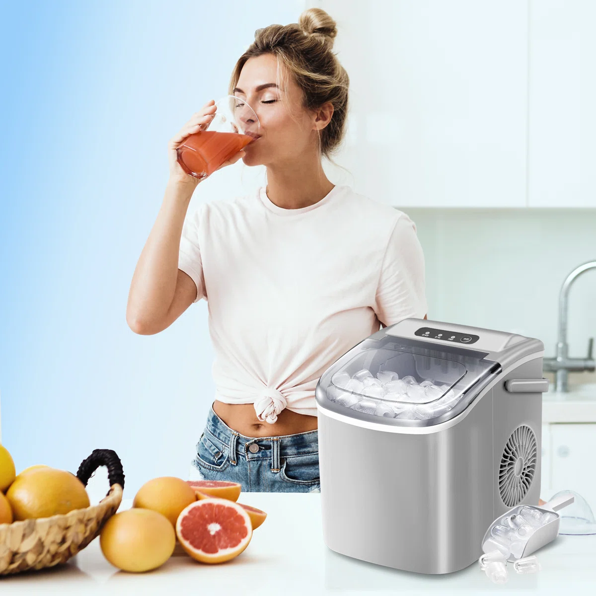 Antarctic Star countertop ice maker is 70% off at Wayfair right now