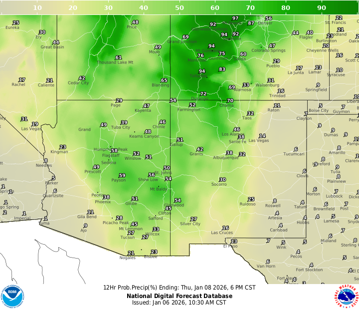 Rainy cold snap heads for Arizona. How cold, wet will it get? See maps