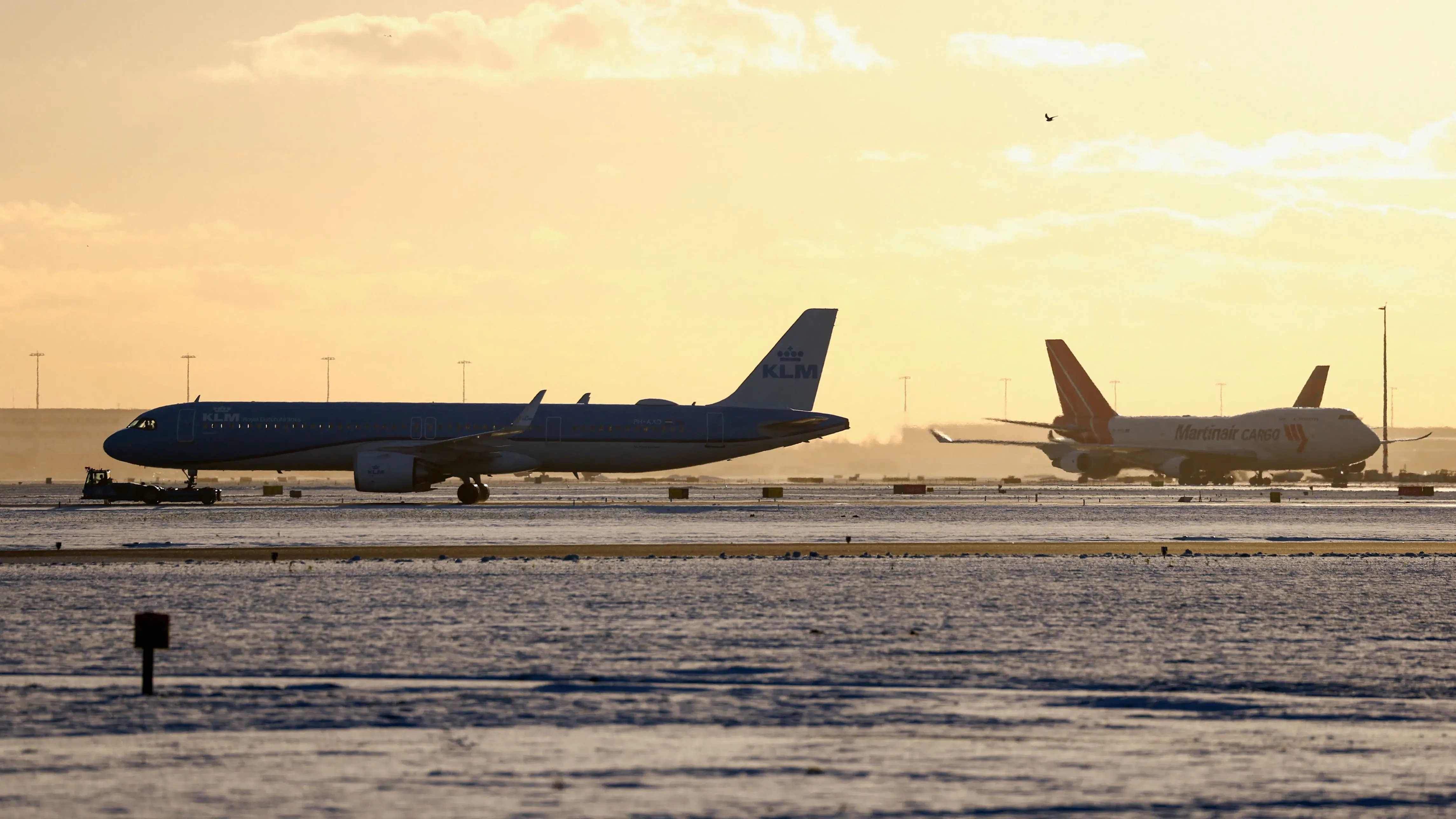 Voldsomt vejr: Landsholdets fly aflyst