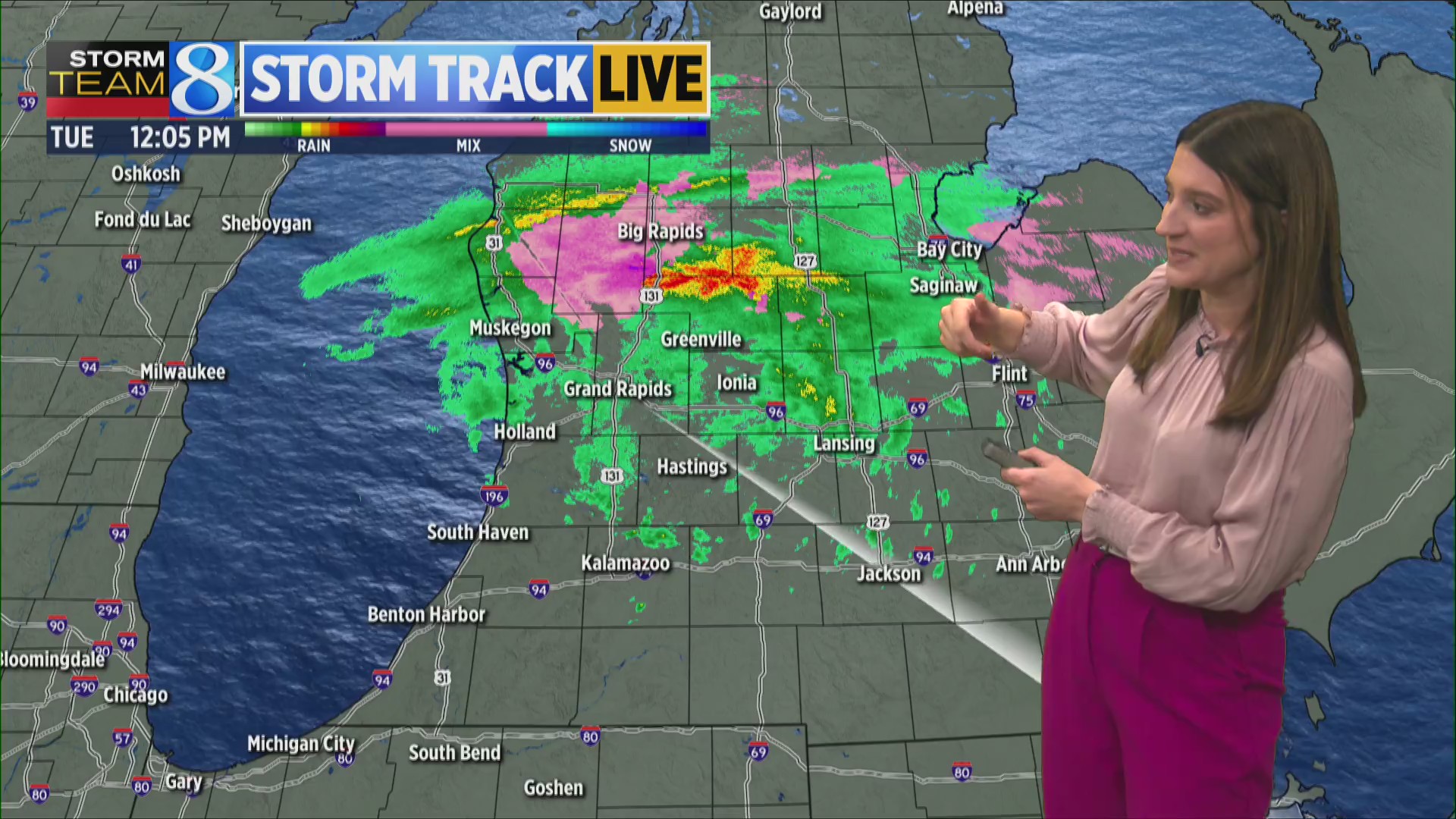 Storm Team 8 forecast, noon, 010626