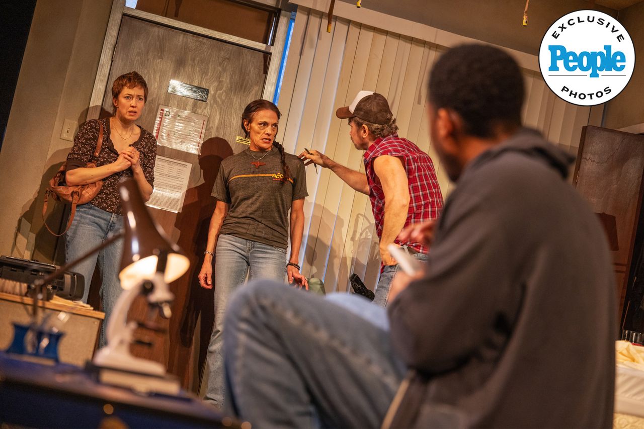 Carrie Coon takes a bite out of Broadway again in haunting first look ...