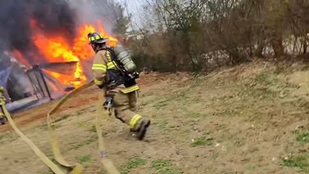 Lyn-Dan Heights volunteer fire crews battled structure fire