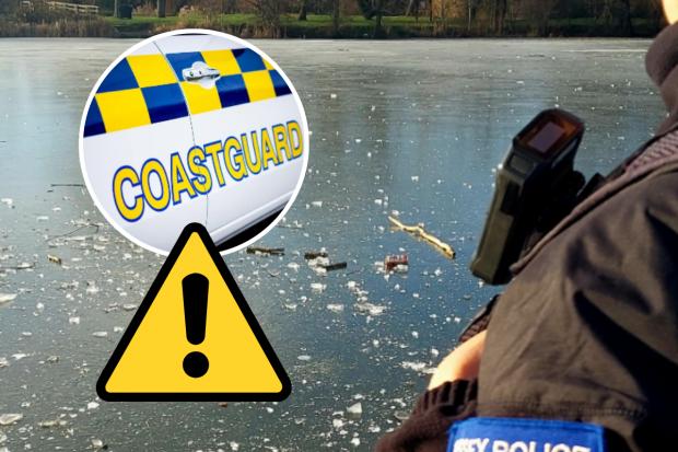 Southend coastguard issue frozen water warning to residents in south Essex