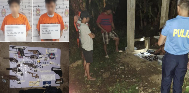 2 alleged gunrunners nabbed in Negros Occidental