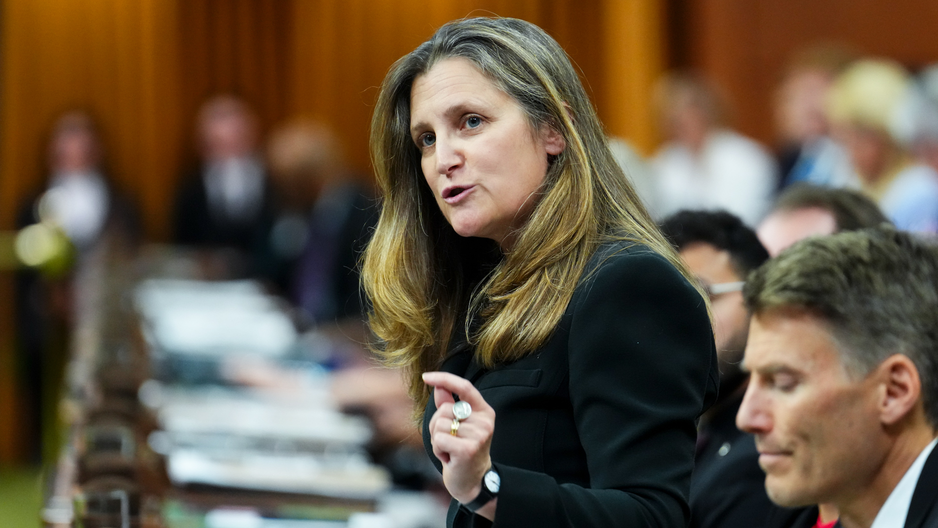 Carney says Freeland exit 'consistent' with new job