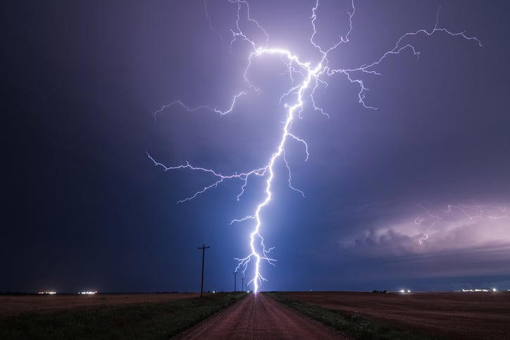 Florida loses its crown as biggest lightning rod in the US. Here's the ...