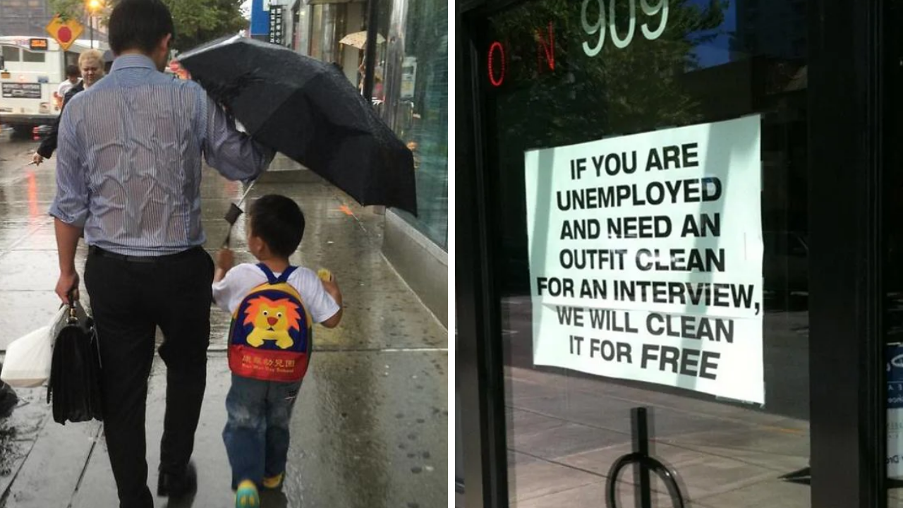 30 kind moments to remind us the world can still be a good place