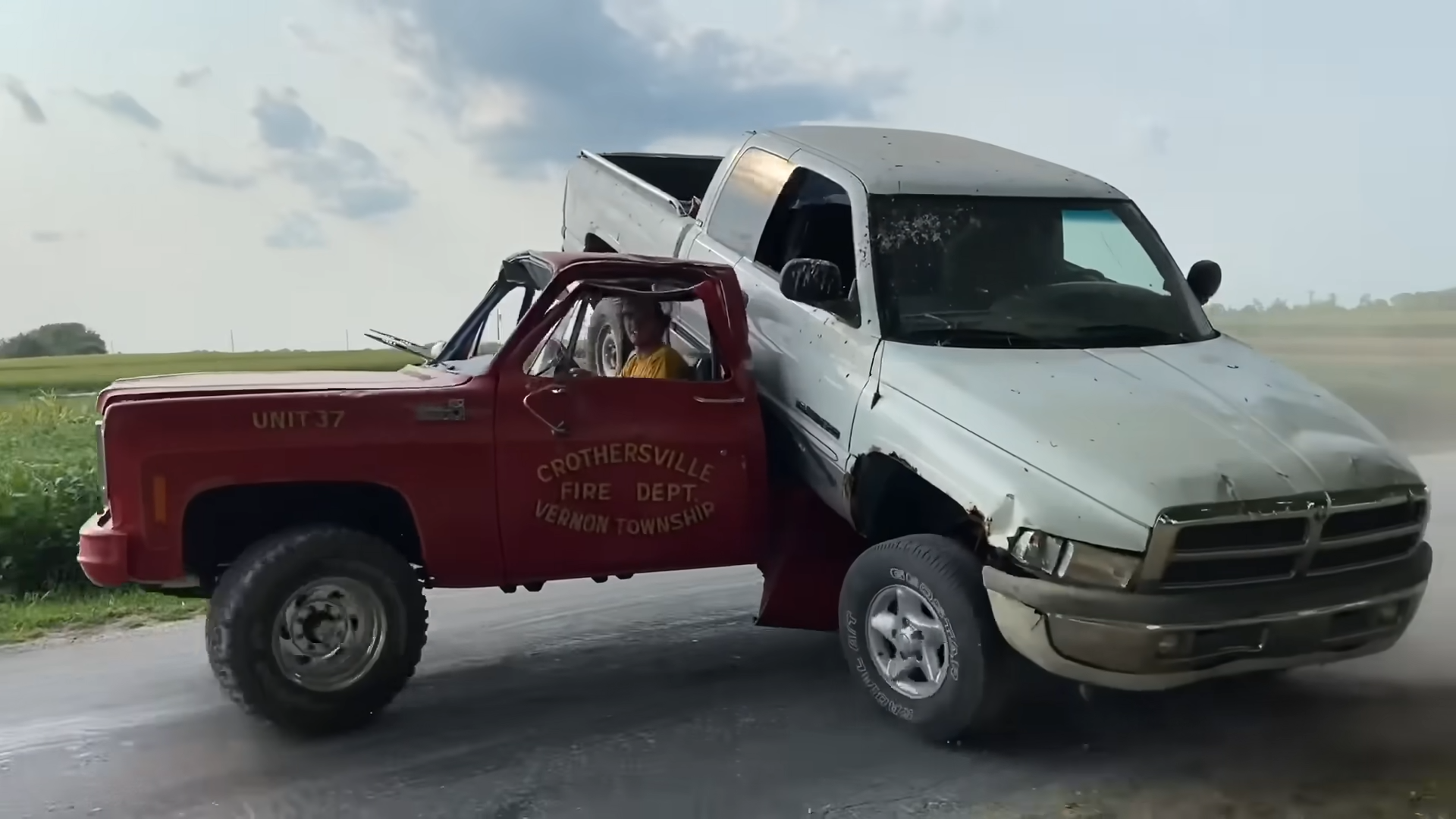 Our old truck hauled country boy’s Dodge - they got offended
