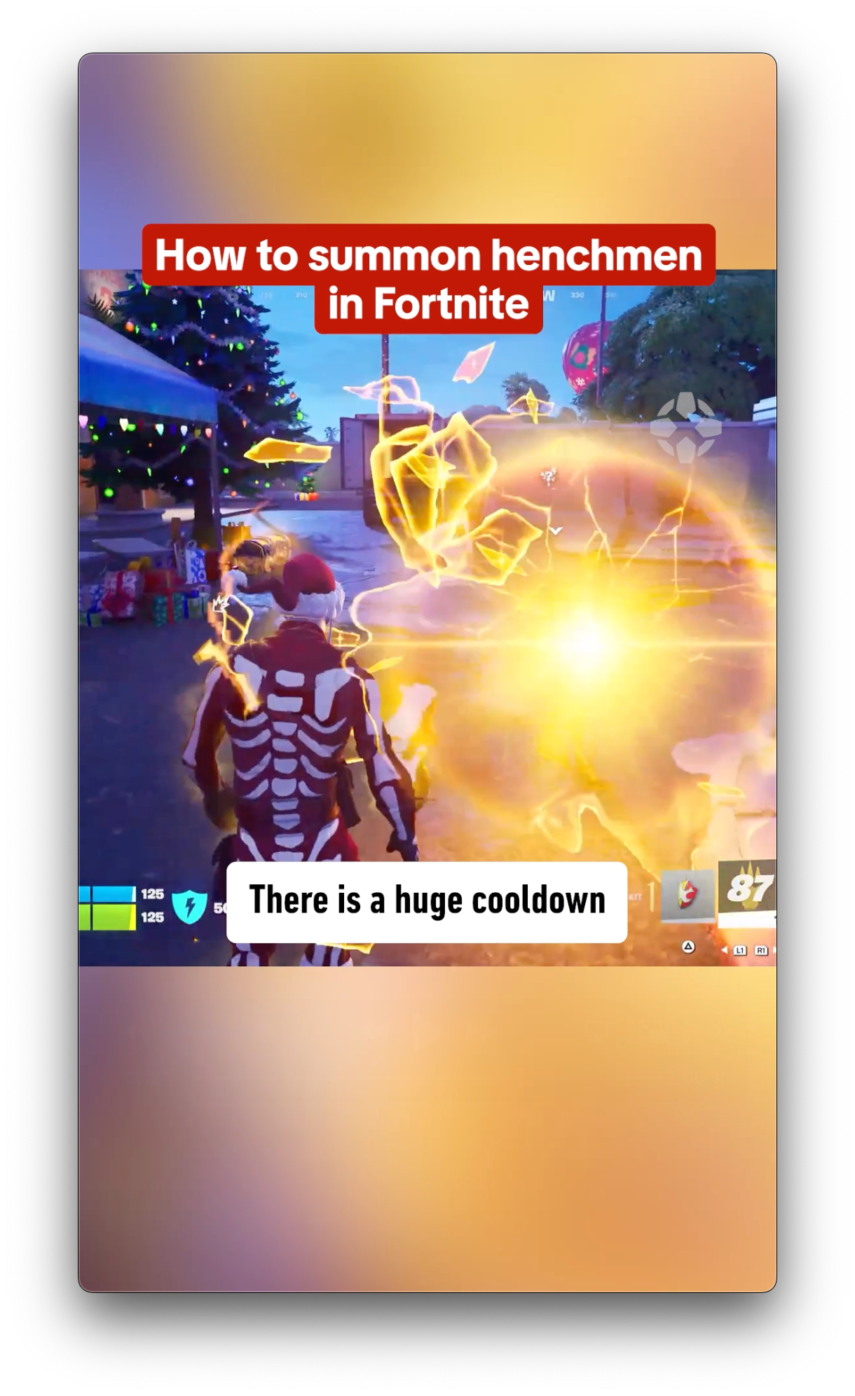 You can summon henchmen in Fortnite Chapter 7 Season 1