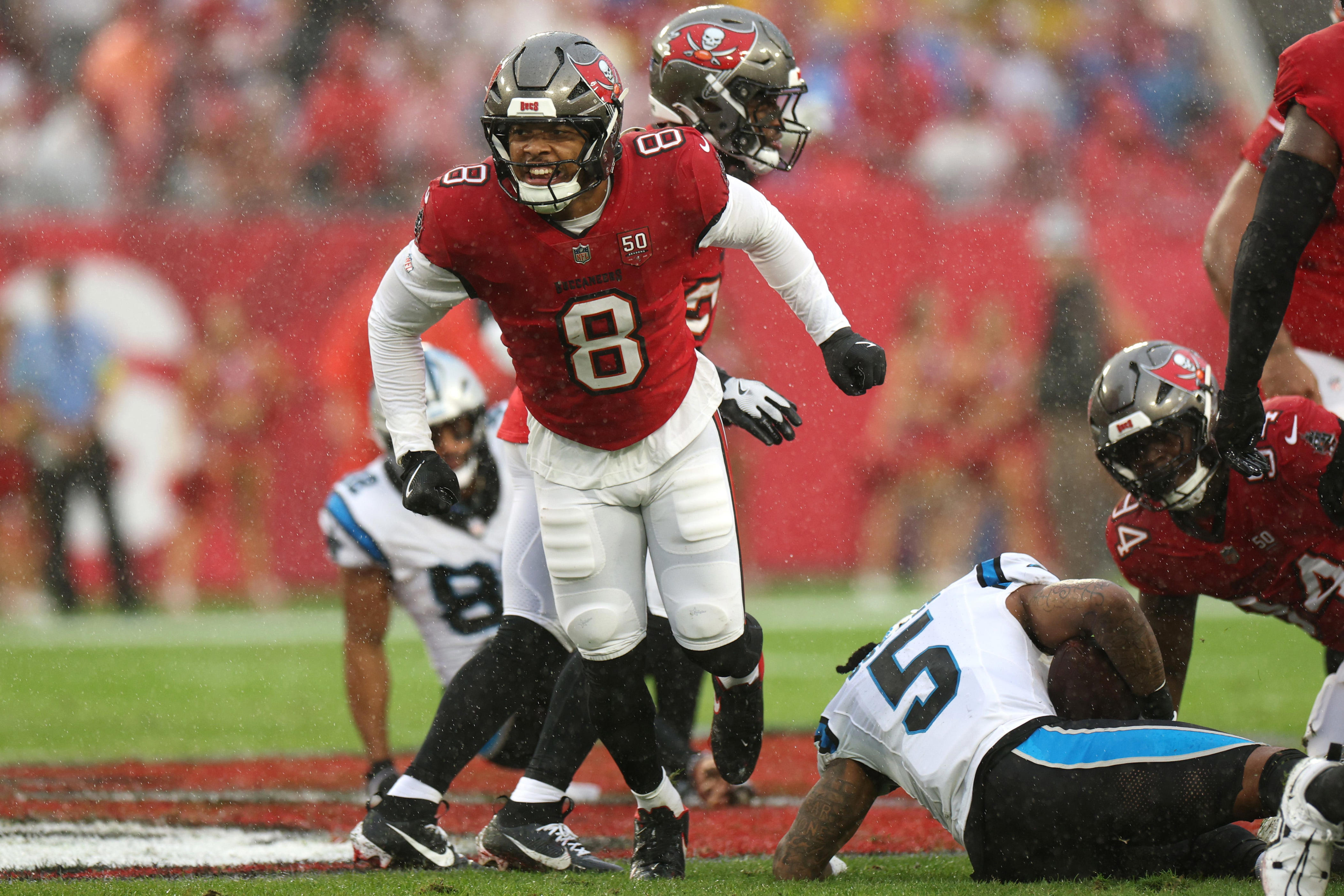 Worst defensive PFF grades from the Buccaneers 2025 season