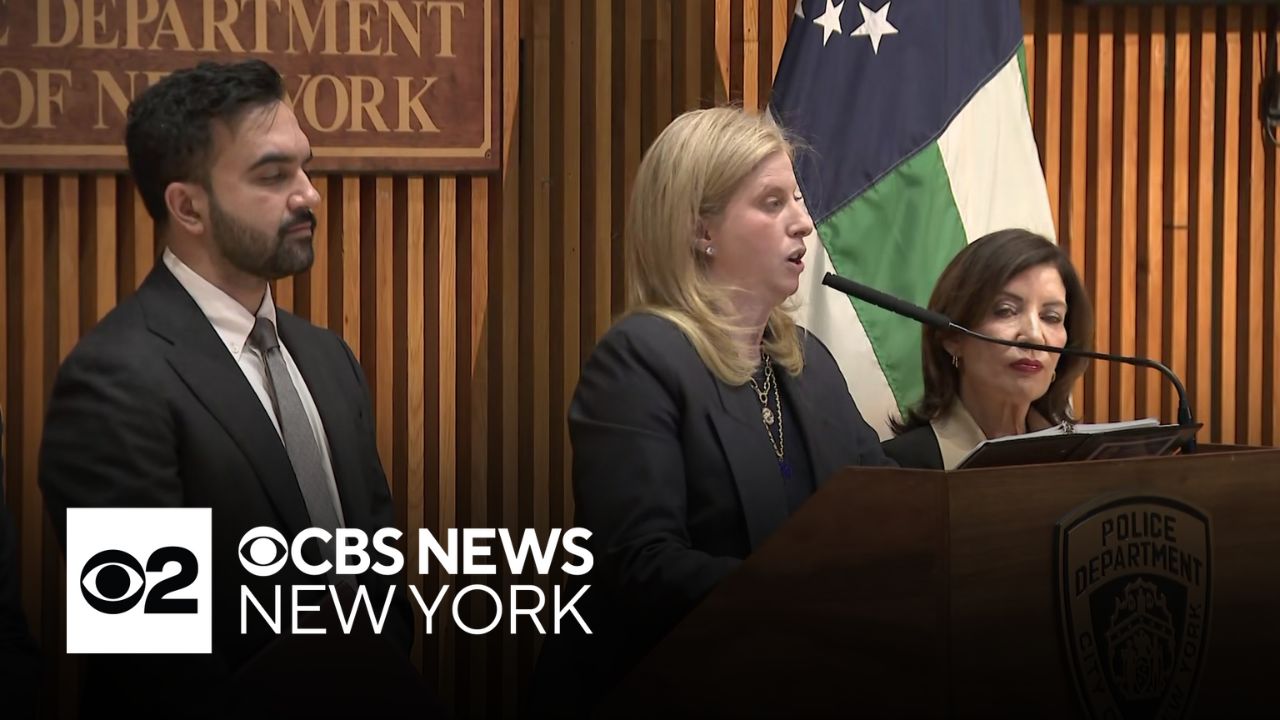 NYPD Commissioner Tisch touts record low shootings in 2025