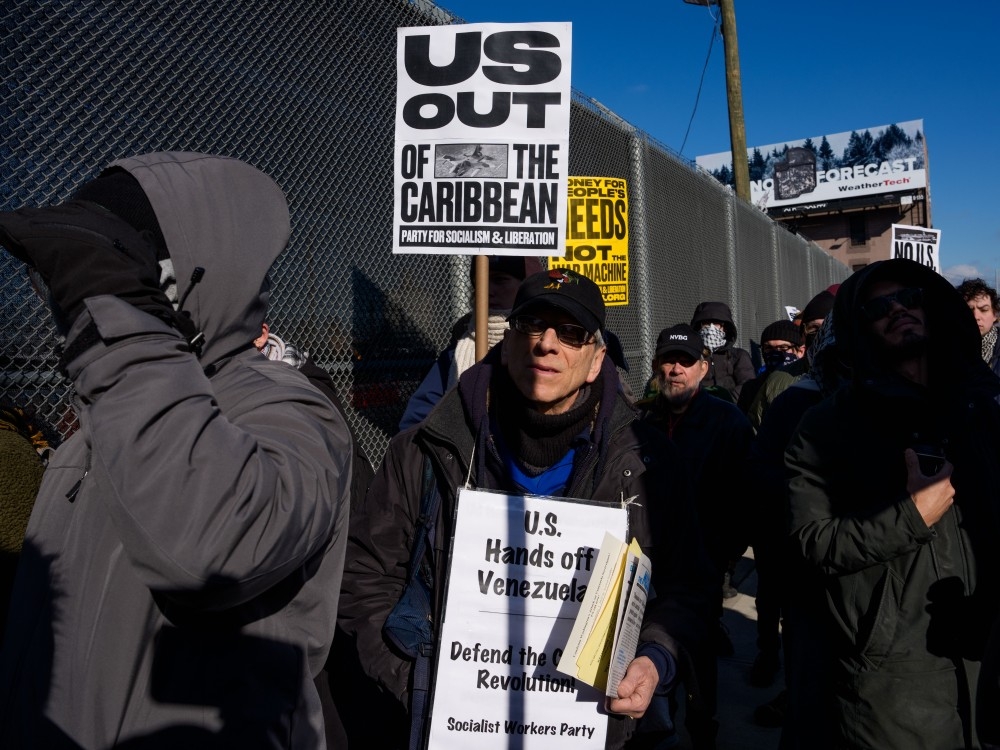 Group with alleged China ties organized protests against Nicolas Maduro ...