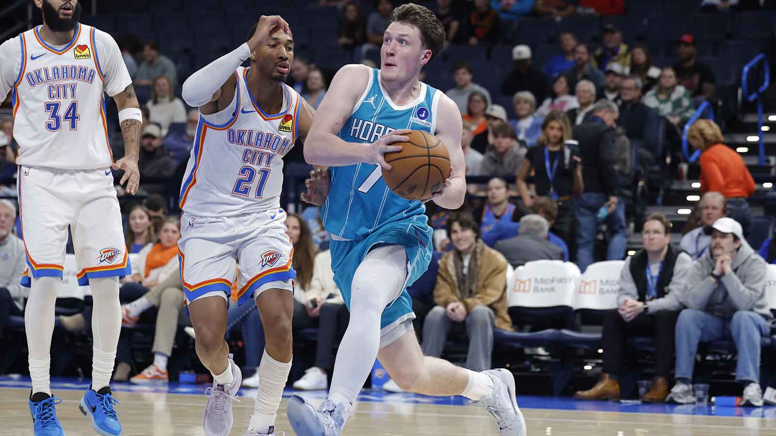 Thunder’s stunning loss to Hornets breaks 24, 45-game streaks