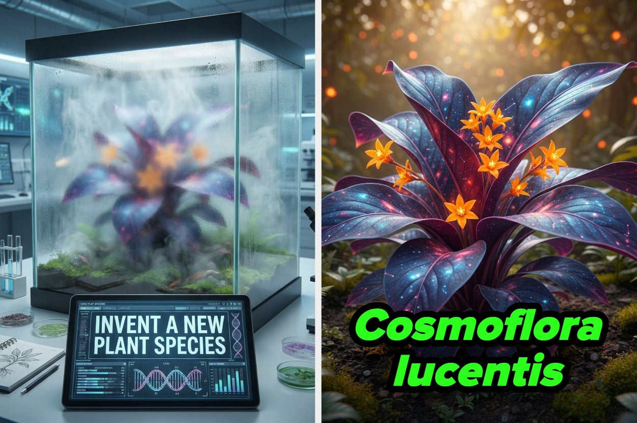 There are over 5.4 million different plant species you can create with ...