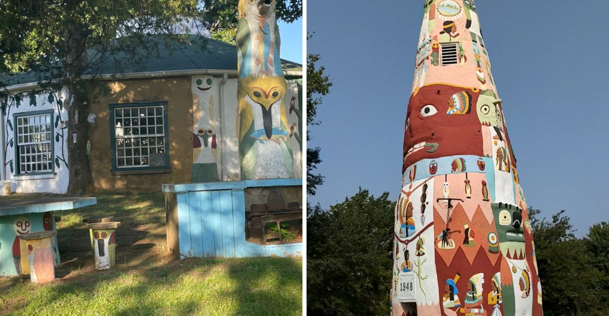 Hidden folk art in rural Oklahoma is worth visiting for its colorful ...