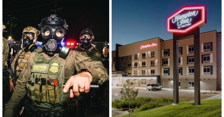 ICE agents in Minnesota claim Hilton Hotels are canceling their ...