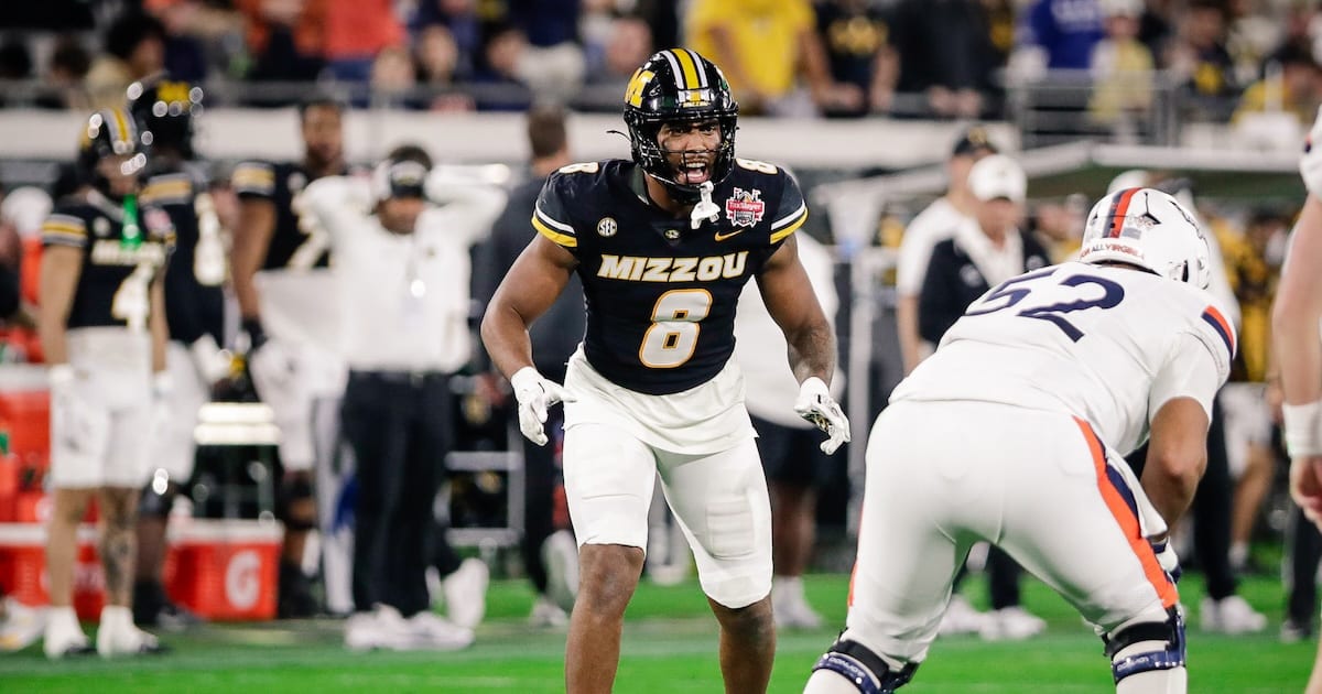 Mizzou defensive end Damon Wilson entering the portal