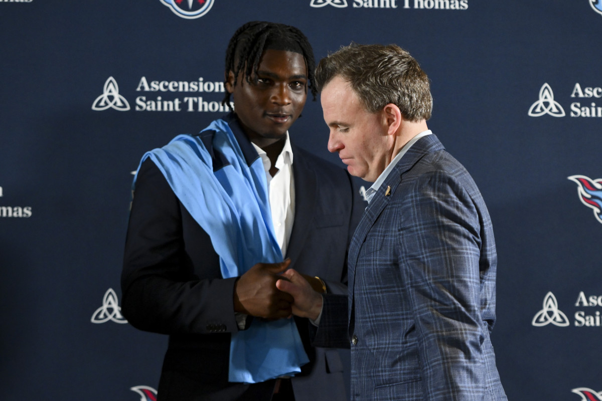 A laughing Mike Borgonzi clarifies Cam Ward's involvement in the ...