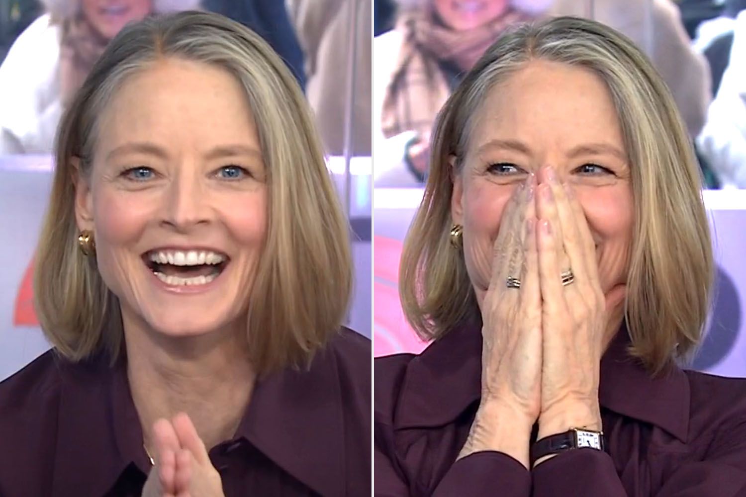 Jodie Foster is called out for hilarious live on-air flub on the "Today ...