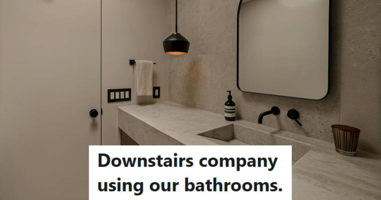 Another company was sneaking into their office to use the clean ...