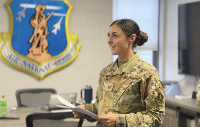 Ohio Air Guard’s top recruiter is a woman breaking records