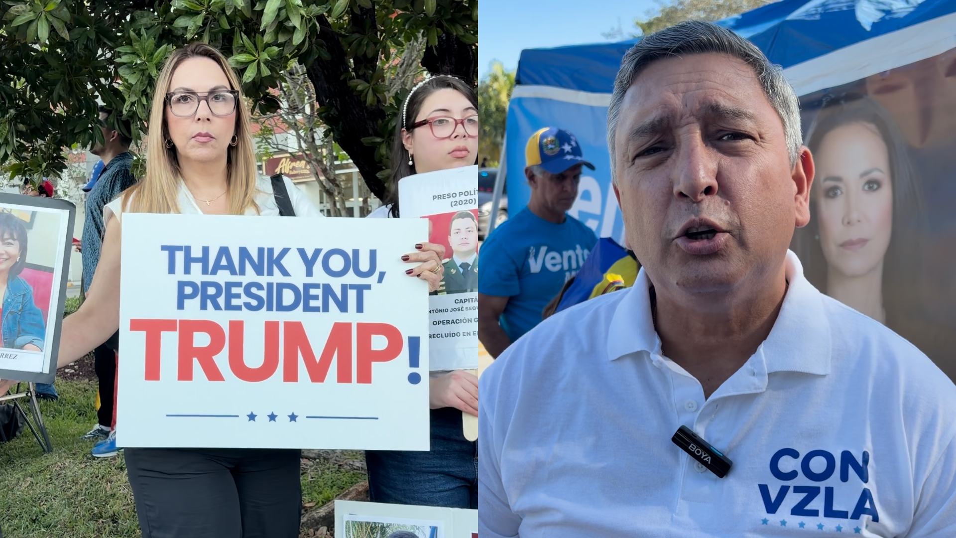 Venezuelans in Florida celebrate Maduro’s fall: ‘Grateful’ for Trump