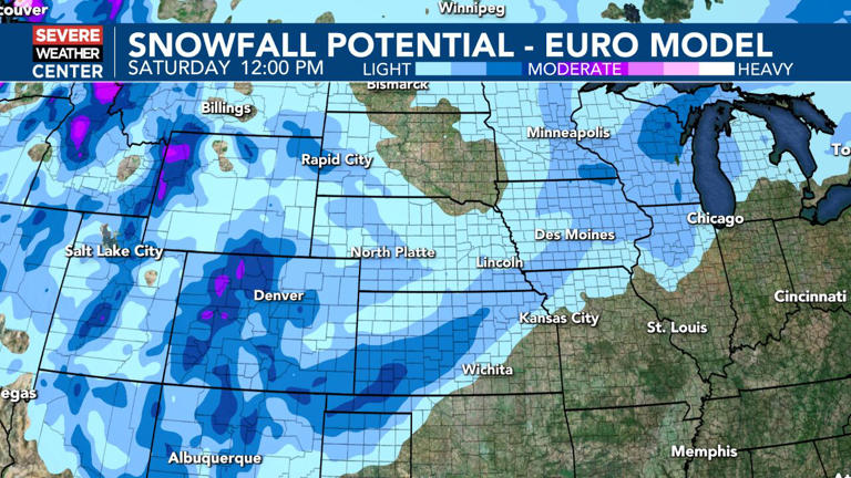 Near-record warmth Wednesday gives way to rain and snow