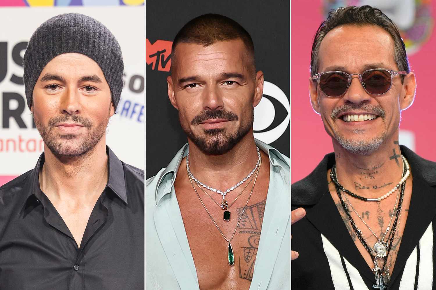 Enrique Iglesias, Ricky Martin and Marc Anthony turn private engagement ...