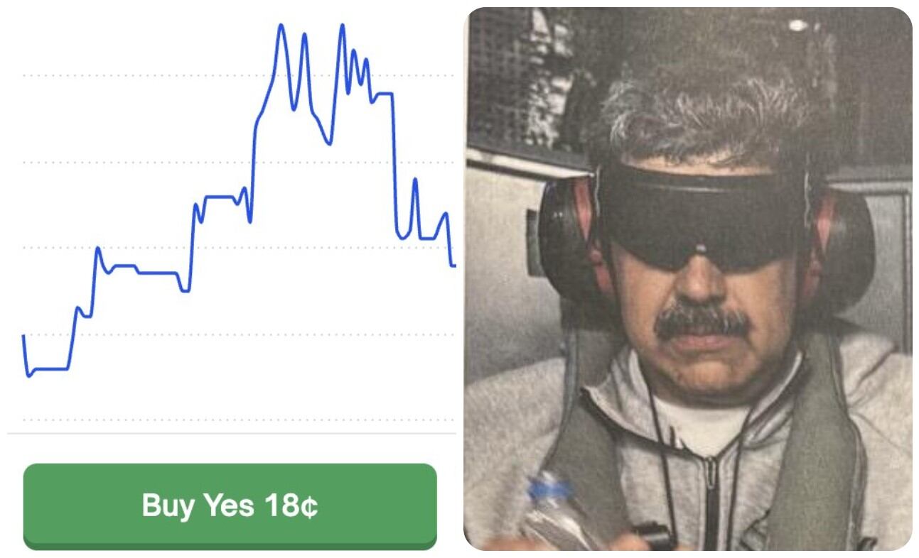 Un apostador anónimo ganó 400 mil dólares por la captura de Nicolás ...