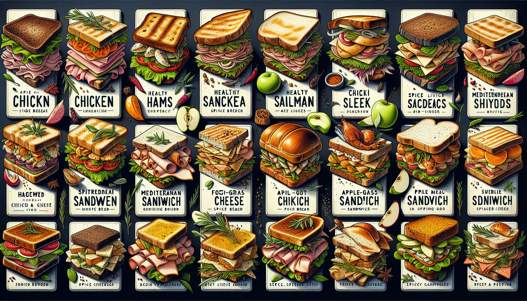 14 recettes pour préparer le sandwich parfait