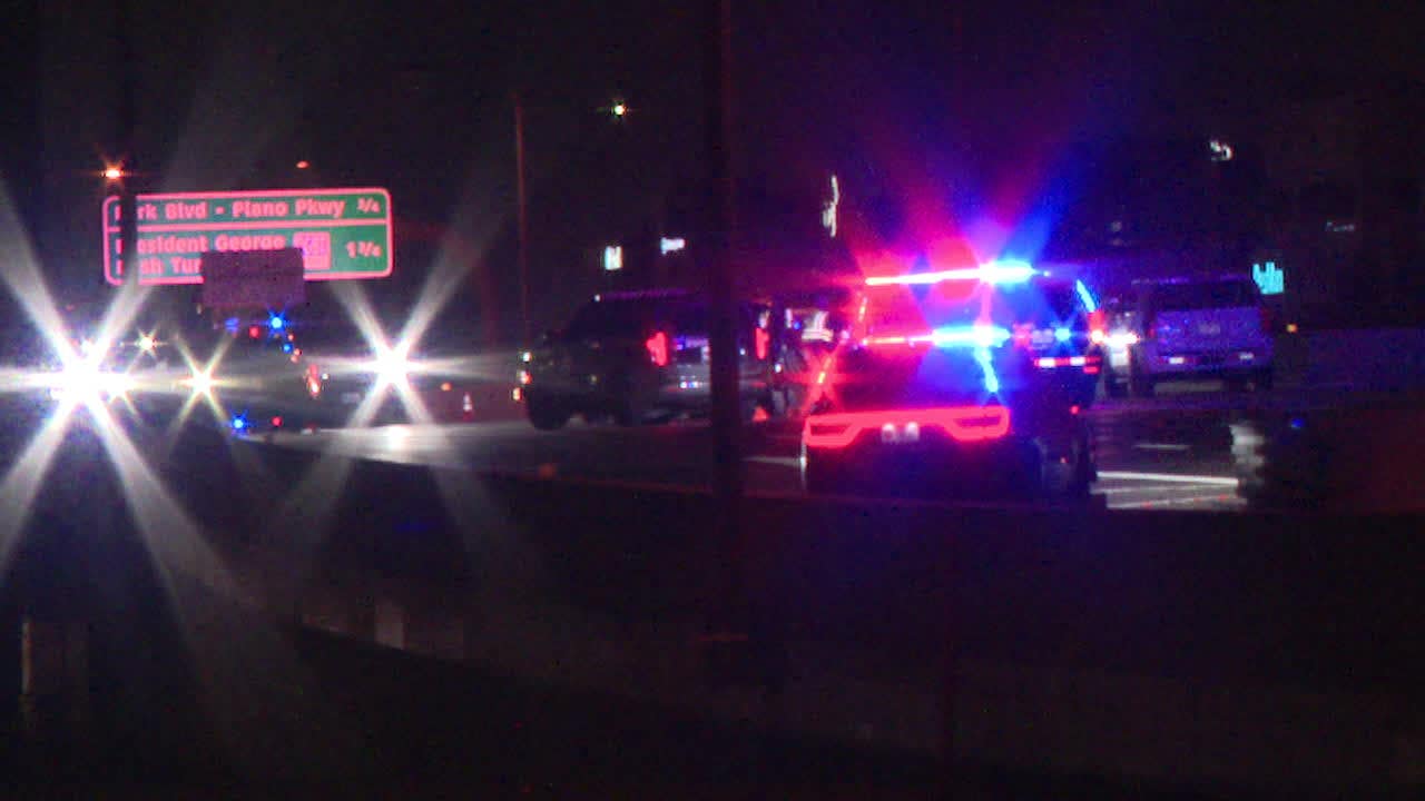 Suspect dead after police chase on Dallas North Tollway