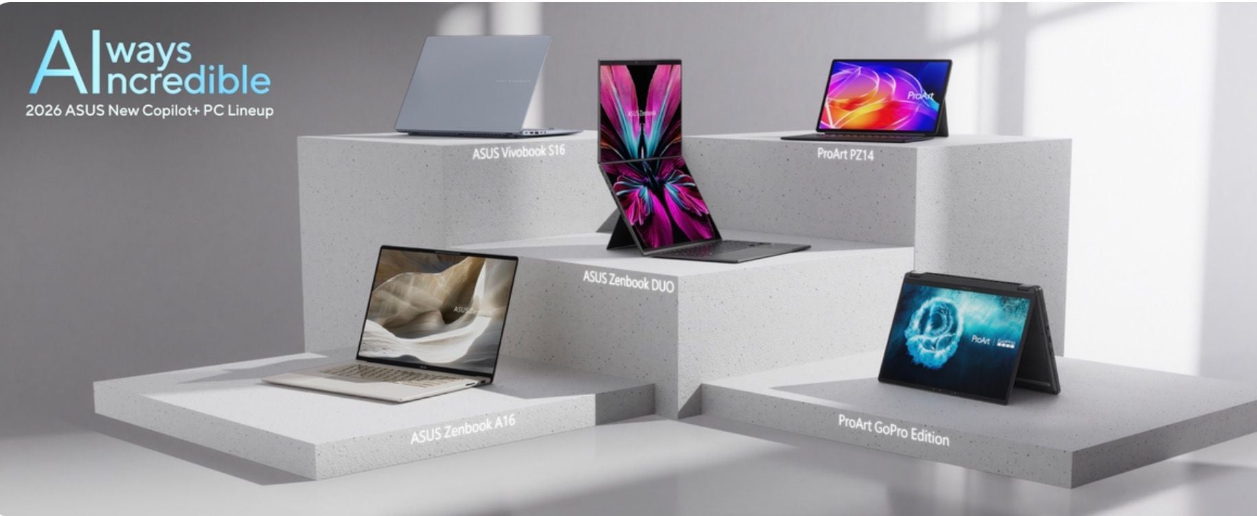 ASUS wins eight CES 2026 innovation awards across six product categories
