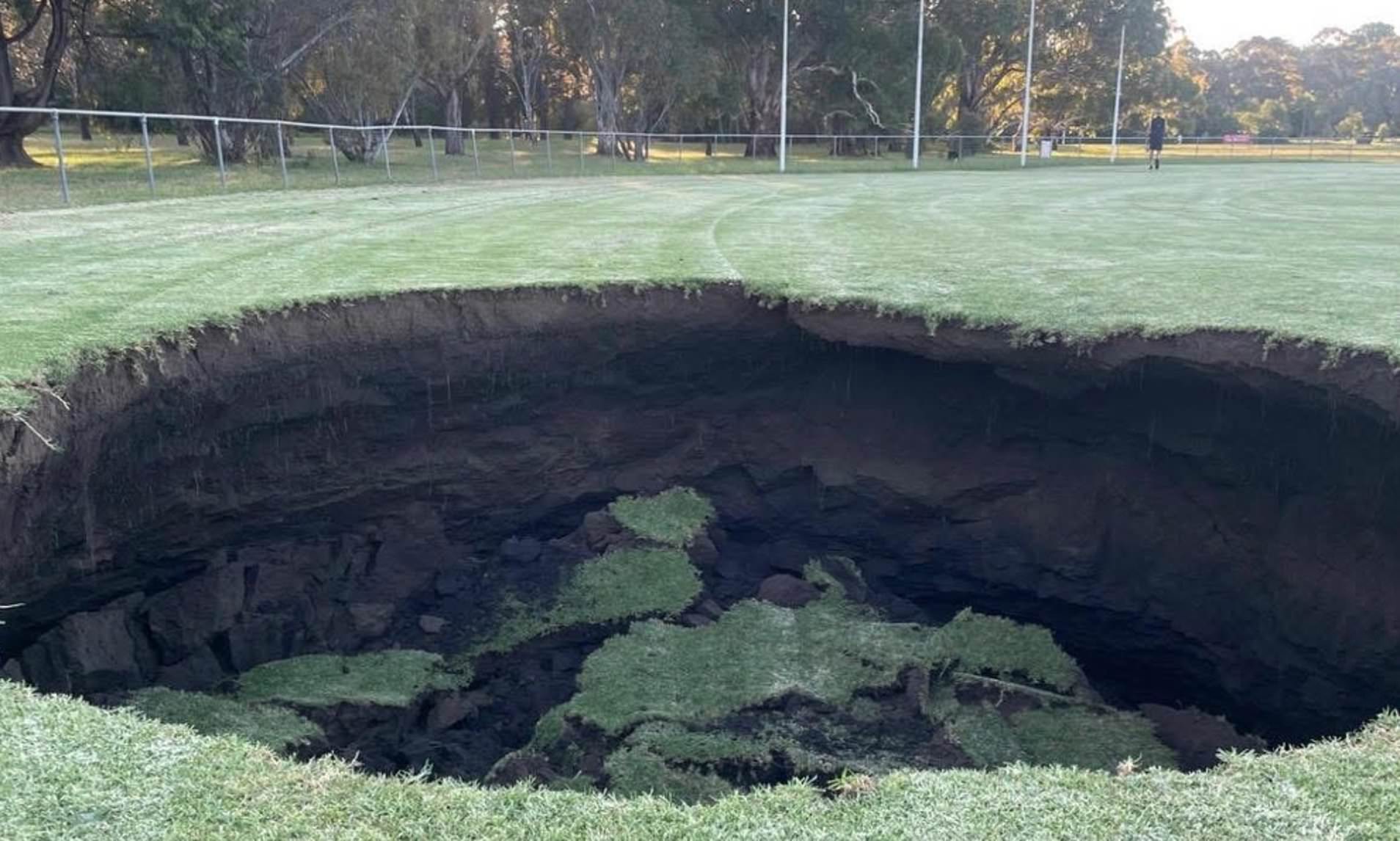 The little-known truth about massive sinkhole that has opened up in ...